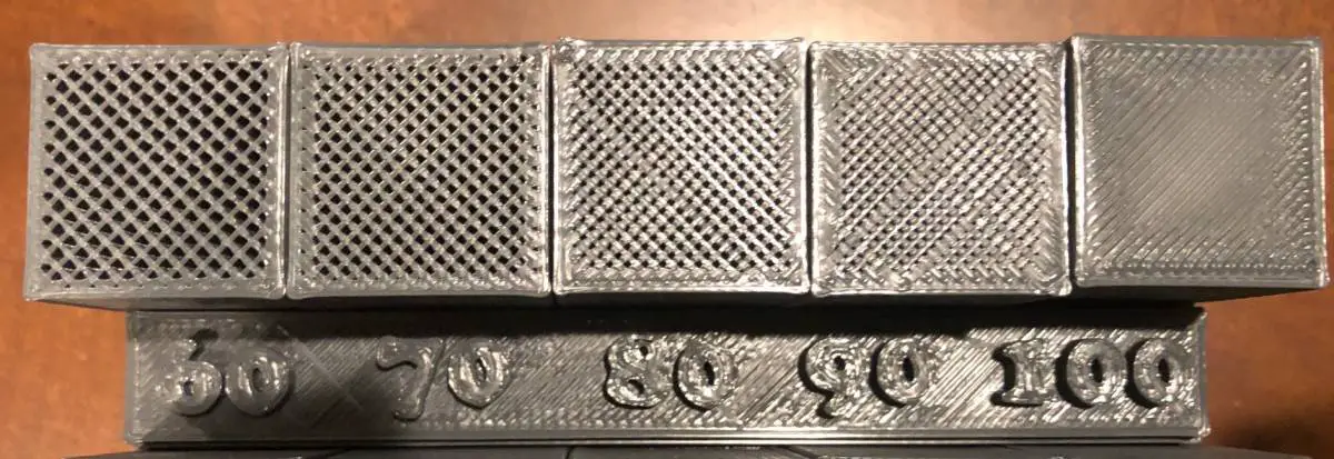 Choosing the Right Infill Percentage for the Job – 3dprintscape.com